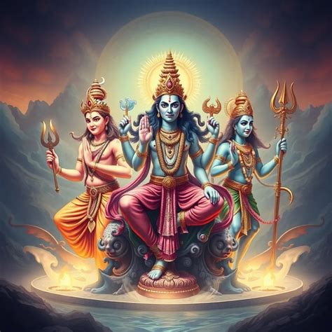 Understanding The Trimurti Brahma Vishnu And Shiva Hindu Mythology