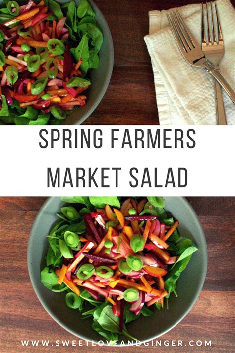 Spring Farmers Market Salad