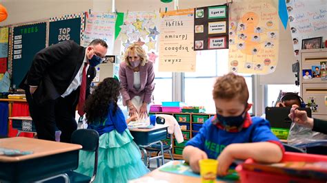 First Lady And Education Secretary Push For In Person Classes The New