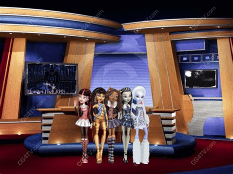 Frankie Stein Draculaura Clawdeen Wolf Cleo De Nile And Abbey