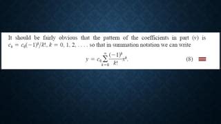 Cauchy Euler Equation PPT