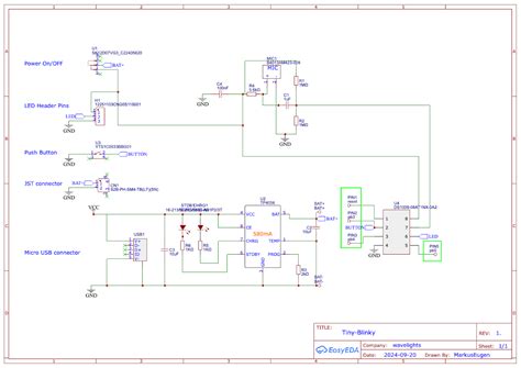 Tiny Blinky Diy Board For Attiny254585 From Wavelights On Tindie