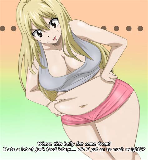 Lucy Weight Gain Again By Bellywg On Deviantart