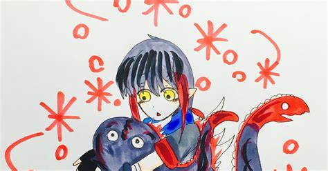 怪獣擬人化 シヅキとシヅキネピア 綺羅★のイラスト Pixiv