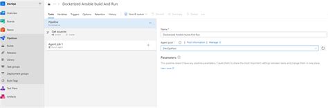 Sonrasında Empty Job Diyerek Bir Sonraki Adıma Geçiyorum Bu Adımda Ilgili Buildin Hangi Agent