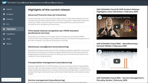 New For Sap S4hana Cloud Release Assessment And Sap Community