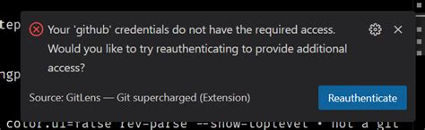Gitlens Reauthenticates Infinitely · Issue 2813 · Gitkrakenvscode Gitlens · Github