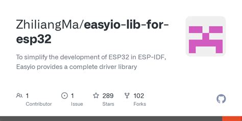Github Zhiliangmaeasyio Lib For Esp32 To Simplify The Development