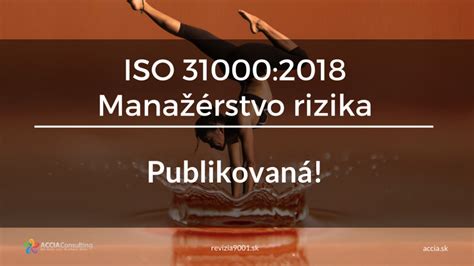 Norma Iso 31000 2018 Publikovaná
