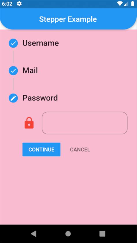 GitHub Kadirbekar Flutter Stepper I Designed A Stepper With Validation