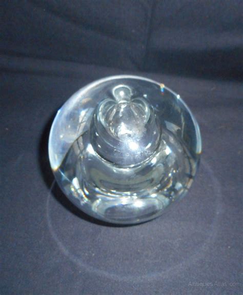 Antiques Atlas Vintage Glass Orb Bud Vase Paperweight