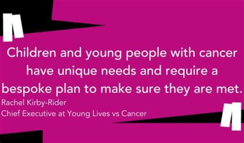 Young Lives Vs Cancer Responds To The Wales Cancer Services Improvement