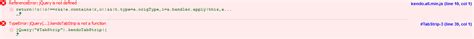 Javascript Kendojs Is Not Defined Stack Overflow