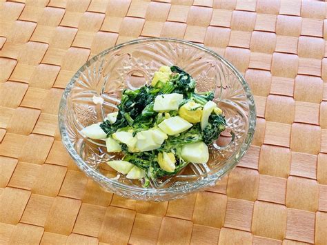 ほうれん草と卵のサラダ By 和歌山県かつらぎ町 【クックパッド】 簡単おいしいみんなのレシピが396万品