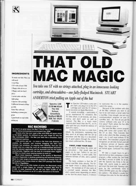 Atari St Spectre 128 Scans Dump Download Screenshots Ads Videos