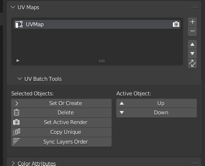 Select Sync Uv Channel Layer Between Multiple Objects Released Scripts And Themes