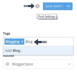 How To Create And Write First Post On Ghost Blog BloggerSpice AI Driven SEO Smart Blogging