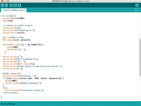 Esp8285 ทำการ Query ข้อมูลจาก Mysql Database Iot By Jpnet