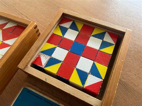2x Würfelmosaik Aus Holz 36 Teilig And 25 Teilig Kaufen Auf Ricardo