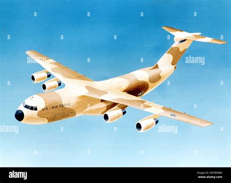 An Artists Concept Of The Proposed Cargo Experimental Aircraft Design Submitted By Lockheed