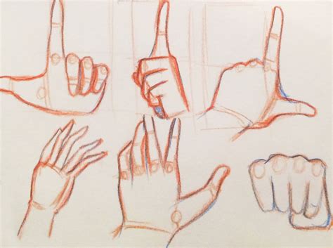 Croquis De Mains Portfolio Leslie Desbiens