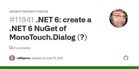Net Create A Net Nuget Of Monotouch Dialog Issue Xamarin Xamarin Macios