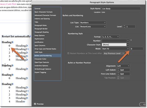 Solved Re Using Styles To Restart Numbering Adobe Product Community 11885276