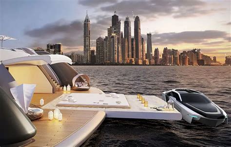 Centrostiledesign Future E Supercar Inspired Concept Boat That Flies