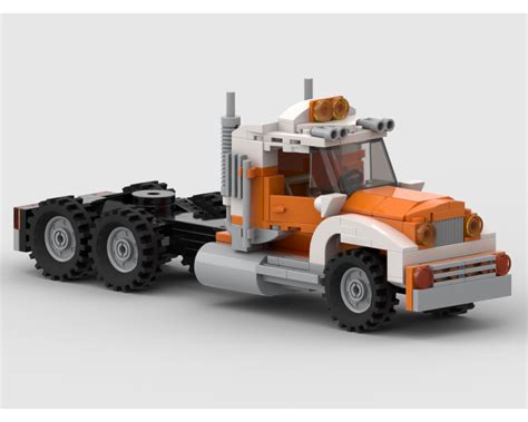 Lego Moc Vintage Truck By Haulingbricks Rebrickable Build With Lego