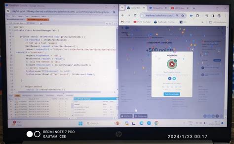 Completed Apex Trigger And Integration Module On Trailhead Gautam Jha