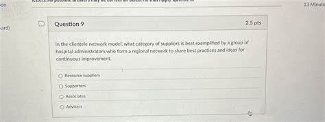 High Quality SOLUTION onQuestion 92.5 ﻿ptsIn the clientele network model, | Chegg.com