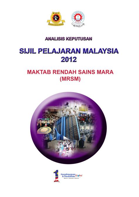 Ranking Mrsm Semua Subjek Spm 2012 Pdfcoffee