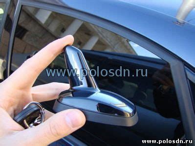 Плавник Поло Седан в место штатной антенны, Замена Антенны Поло седан