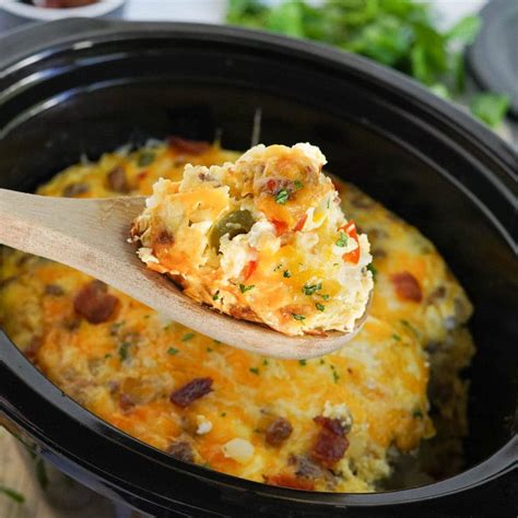 Crockpot Breakfast Casserole