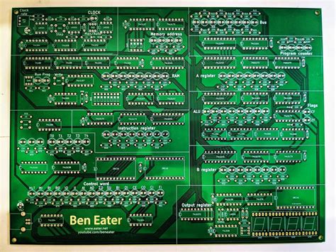 The 8 Bit Cpu Pcbs Have Arrived R Beneater