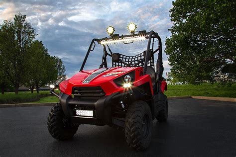 Kawasaki Teryx Mule 6000k Led Auxiliary Lights Flood Lamps Kit All Years