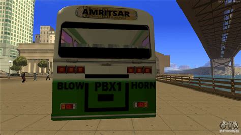 Punjab Roadways Bus Mod By Harinder Mods для Gta San Andreas