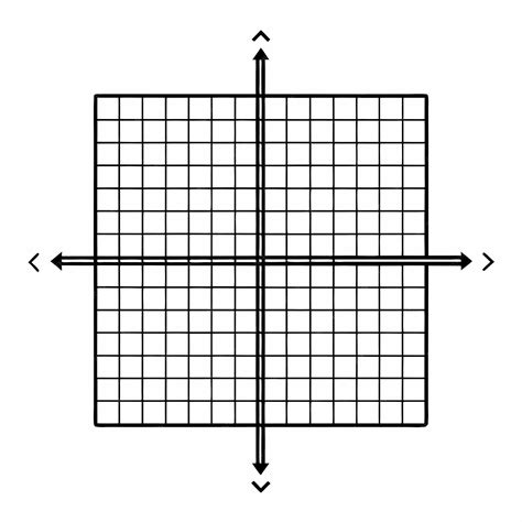 Cartesian Coordinate System On Grid Paper Visualization Of Mathematical