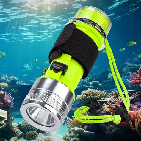 BlueFire Rechargeable Diving Flashlight 1500 Lumen Scuba Diving Light