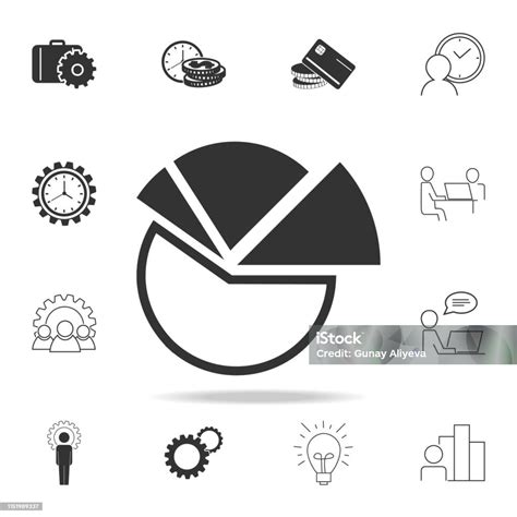 원형 차트 아이콘입니다 금융 금융 및 이익 요소 아이콘의 자세한 세트 프리미엄 품질의 그래픽 디자인 웹사이트 웹 디자인에 대 한 컬렉션 아이콘 중 하나 0명에 대한 스톡