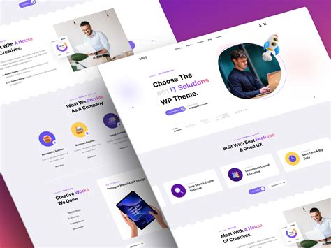 It Solution Web Design On Behance