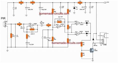 PIR Sensor Datasheet Pinout Specifications Working Homemade Circuit Projects Circuit