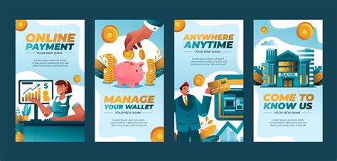 Premium Vector Gradient Payment Concept Instagram Stories