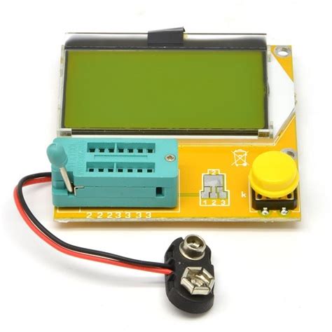 12864 Lcd Mega328 Smd Dip M328 Lcr T4 Transistor Tester Diode Triode Kapacitans Esr Meter