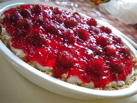 Country Taste Testing Raspberry Ribbon Pie