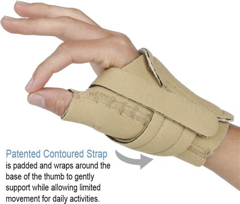 Buy Comfort Cool Thumb Cmc Restriction Splint Beige Patented Thumb
