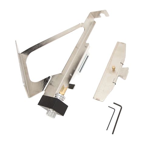 Archery Fletching Tool Fletching Jig Stainless Steel Clear Scale