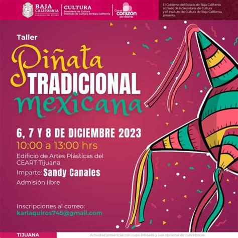 Taller Piñata Tradicional Mexicana en Tijuana 2023