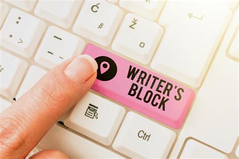 Hand Writing Sign Writer S Is Blockcondition Of Being Unable To Think Of What To Write Business