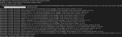 Elastic Curator安装及使用 腾讯云开发者社区 腾讯云